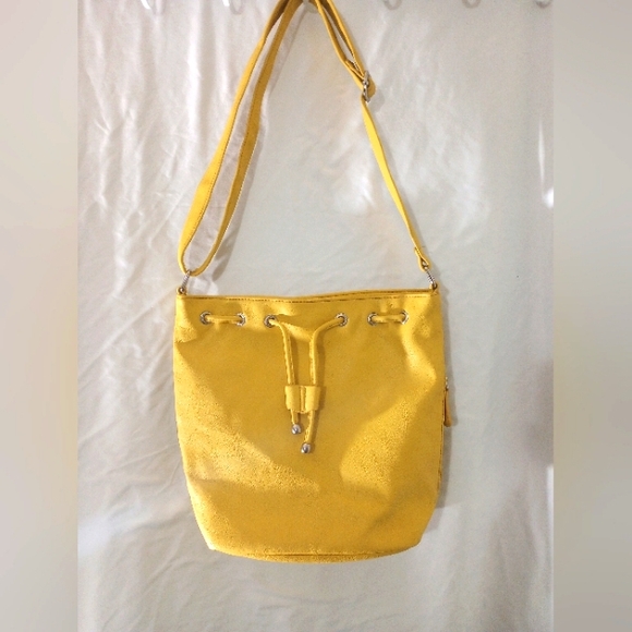 Bags | Yellow Bucket Bag | Poshmark